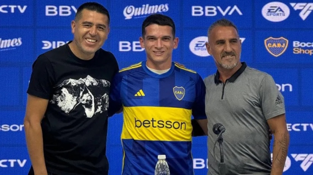 Boca Juniors presentó a Lautaro Blanco, el tercer refuerzo para la ...