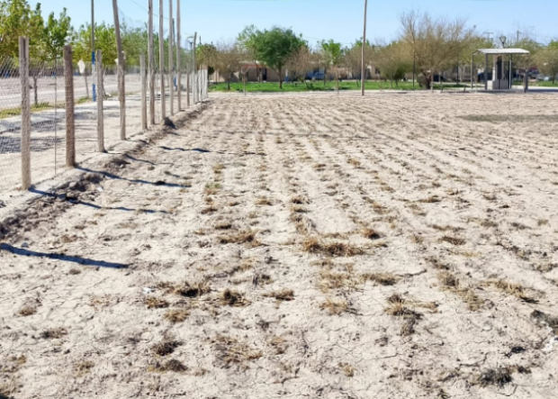 El desesperado pedido de agua de un club de pocito para mantener su ...